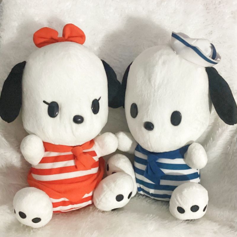 Jual Boneka Sanrio Pochacco & Pochami (Pacar Pochacco) Plushie Sailor ...