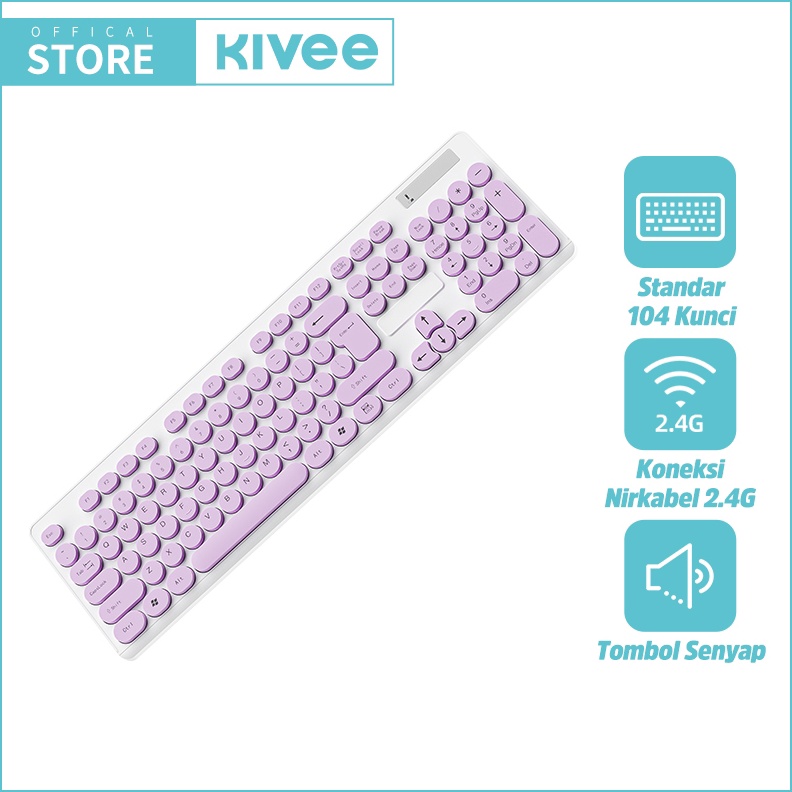 Jual KODE K9M8 HOT KIVEE 224 New keyboard mouse wireless gaming ...