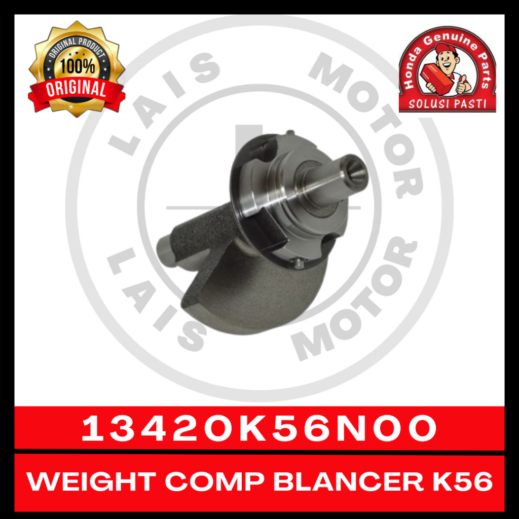 Jual Balancer K56 Sonic, CB150R New (LED), CBR150R New (LED), CB150X, Supra GTR 13420K56N00 ...