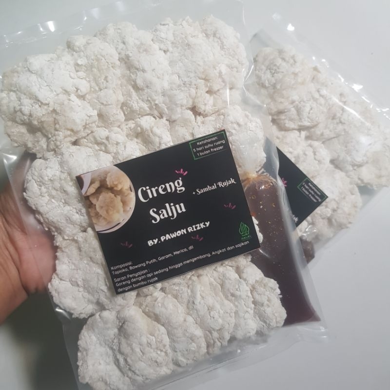 Jual Rujak Cireng Salju isi 20 / Cireng bumbu rujak / Cireng Frozen ...