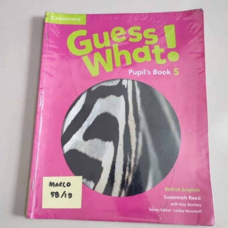 Jual Guess What 5 Pupil's book Cambridge (preloved ORIGINAL) | Shopee ...