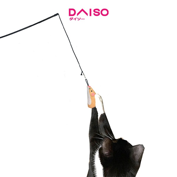 Jual Daiso Cat Toys - Play Stick - Mouse - With Silvervine - | Shopee ...