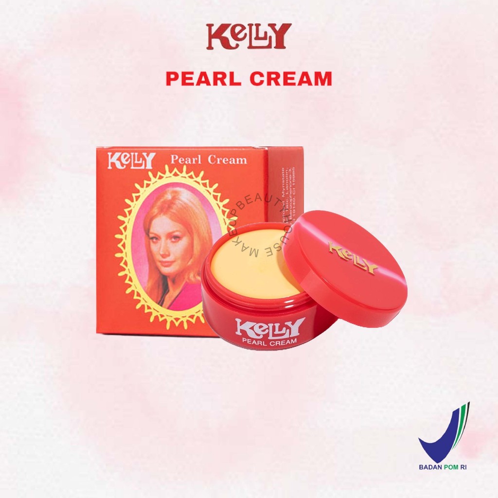 Jual KELLY Pearl Cream 15gr - 5gr | Krim Wajah | Foundation | Shopee ...