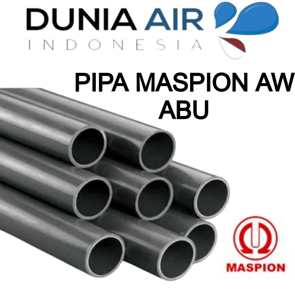 Jual Pipa Maspion AW Abu 10" Pipa PVC Pralon Batang 4 meter Lente ...