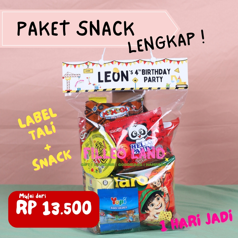 Jual Paket Goodie Bag Snack Ulang Tahun Anak Murah Souvenir Birthday ...