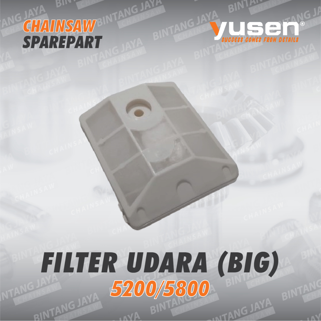 Jual Filter Udara Ukuran Besar Yusen Chainsaw 5200 5800 Air Filter Assy ...