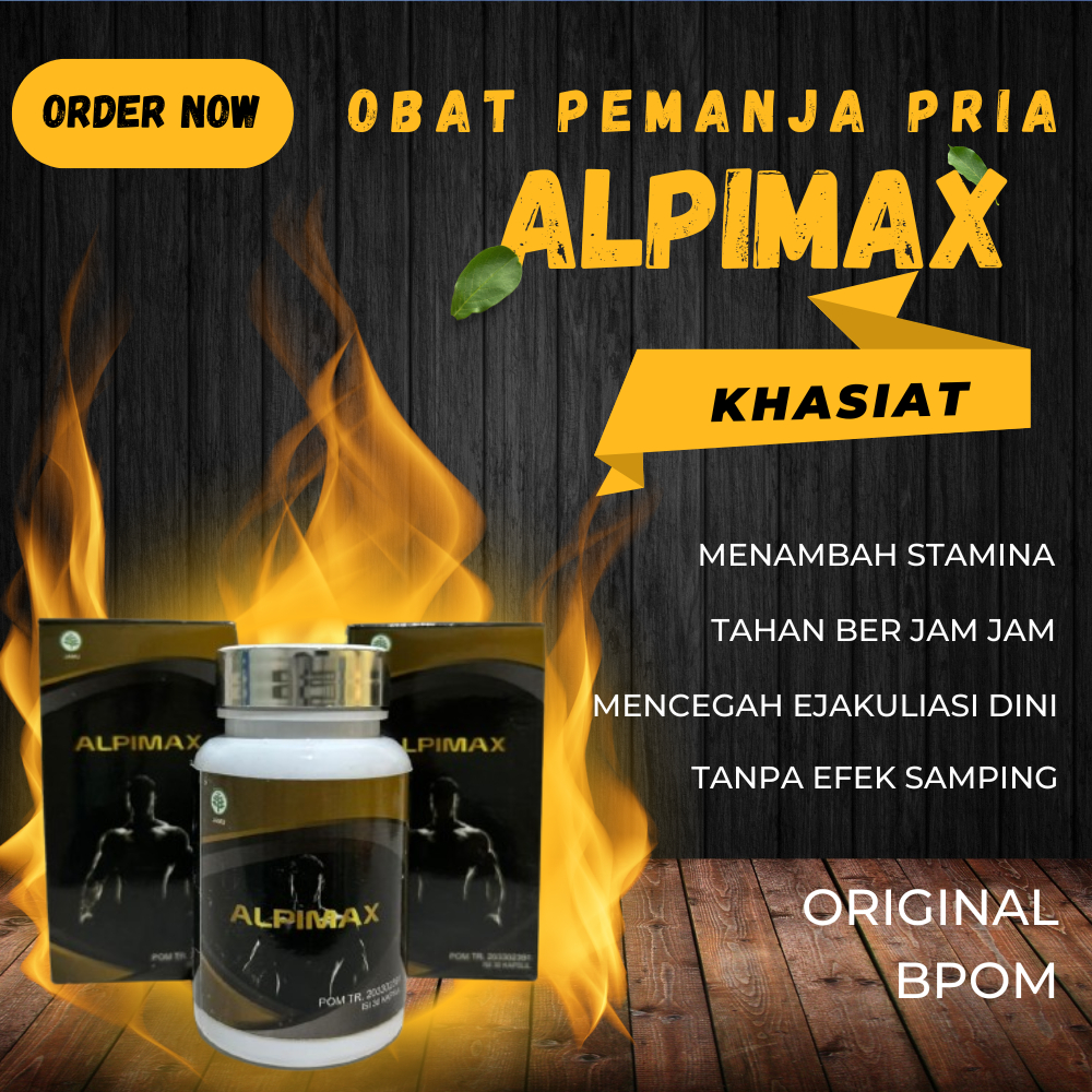 Jual Alpimax Bpom Obat Kuat Herbal Ramuan Tradisional Obat Stamina Pria ...