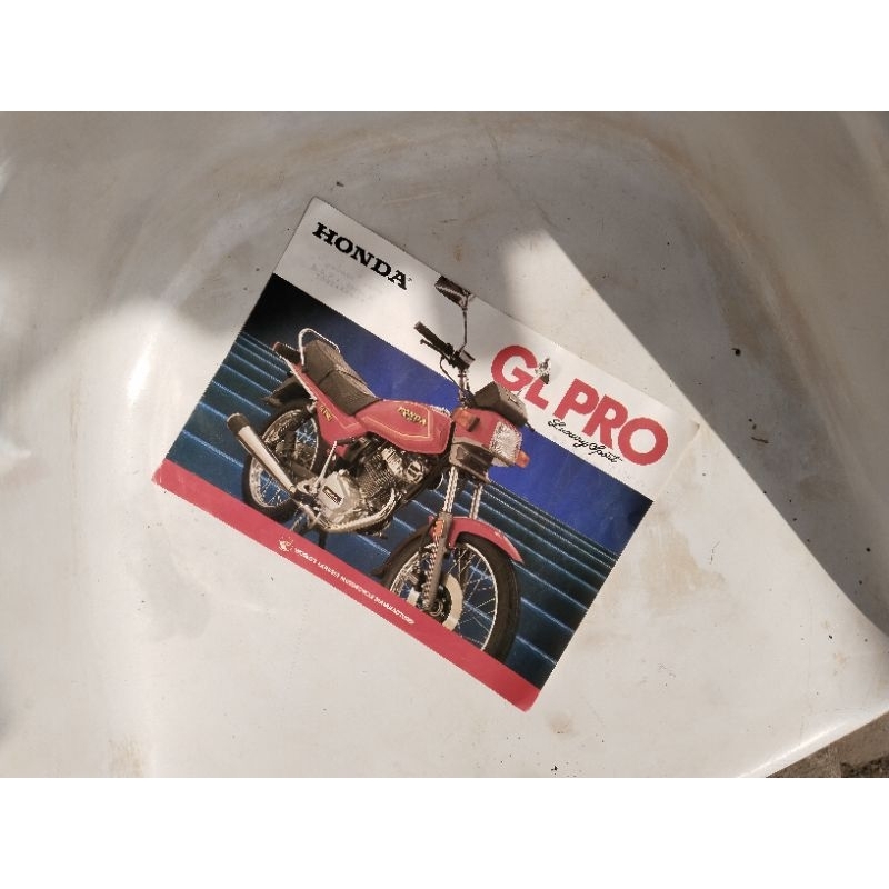 Jual brosur jadul motor gl pro | Shopee Indonesia