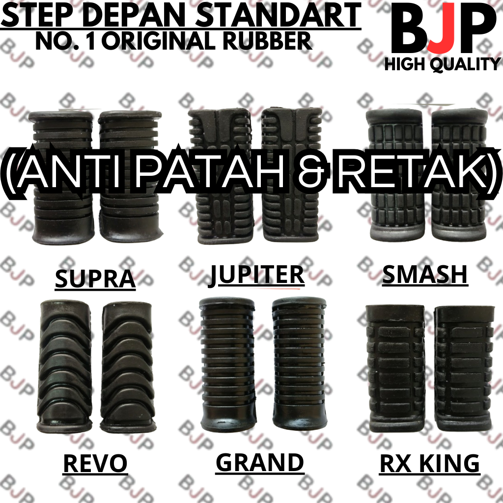 Jual FOOT STEP DEPAN KARET STANDART MOTOR/STEP DEPAN KARET STANDART ...