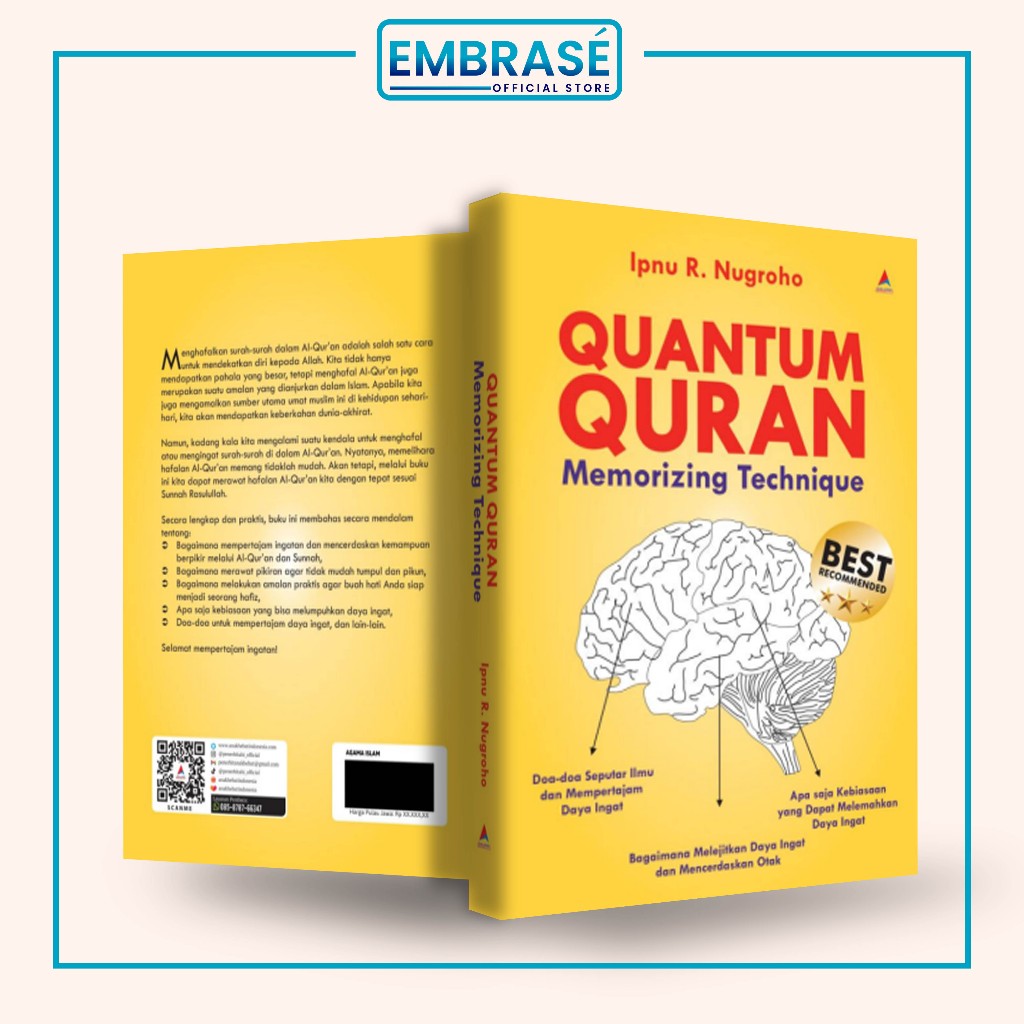 Jual Buku quantum quran memorizing technique - Embrase | Shopee Indonesia