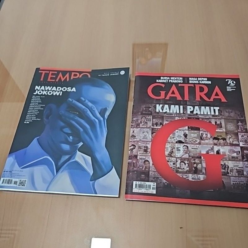 Jual Majalah Tempo NawaDosa Jokowi Terbaru 27 Juli sd 4 Agustu 2024 ...
