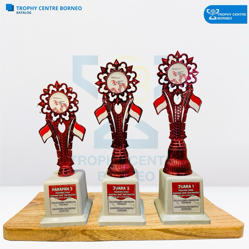 Jual Piala/Trophy Lomba Agustusan Hadiah Agustusan Lomba 17an Lomba 17 ...