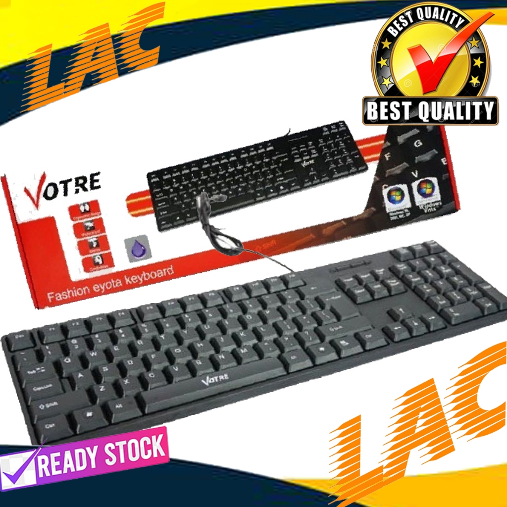Jual Keyboard USB standar / Keyboard murah / Keyboard Pc Computer ...