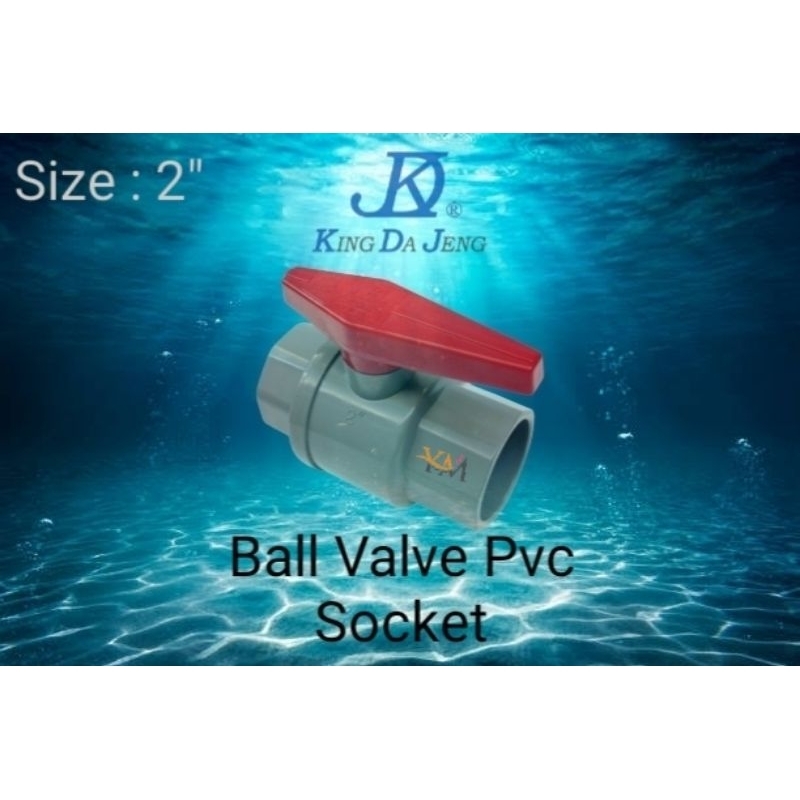 Jual BALL VALVE STOP KRAN PVC KDJ 2 " | Shopee Indonesia