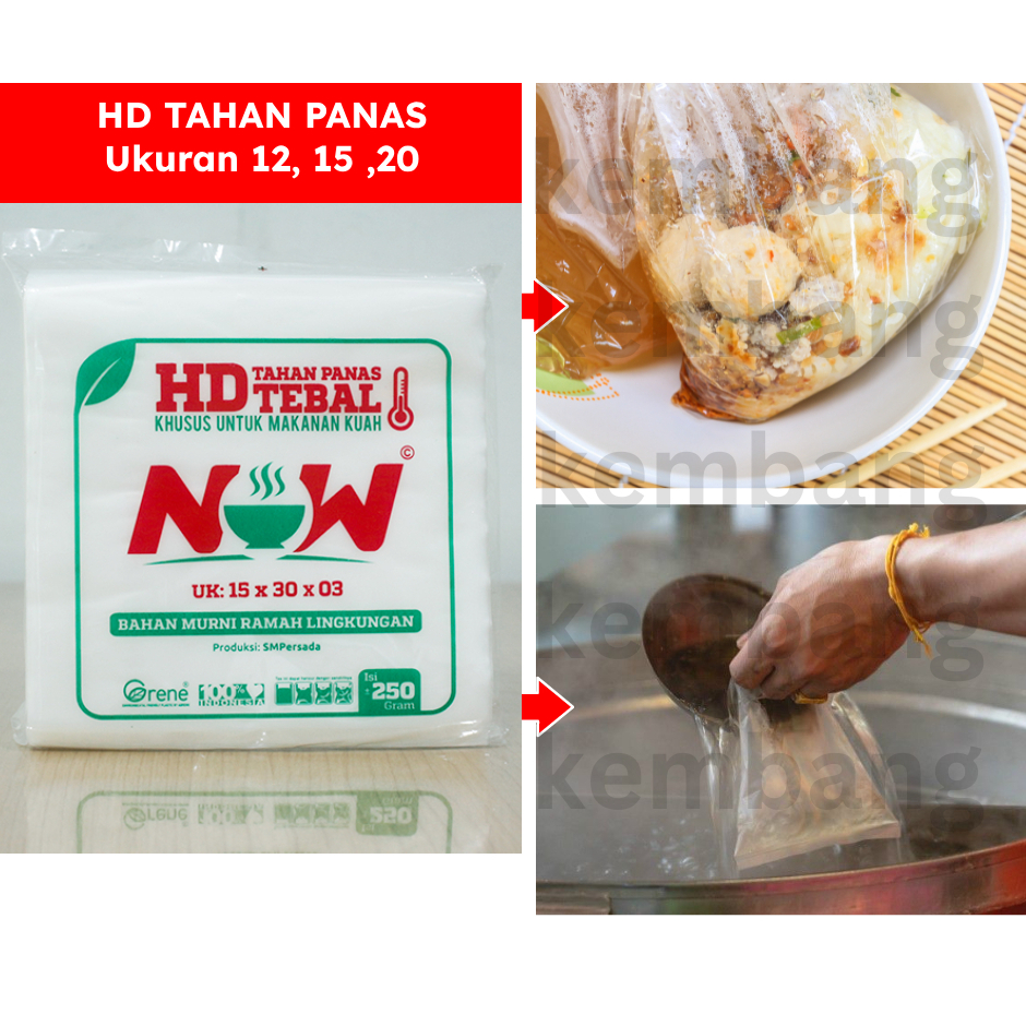 Jual Plastik Anti Panas HD Now|Anti Panas Untuk Makanan Berkuah,Bakso ...