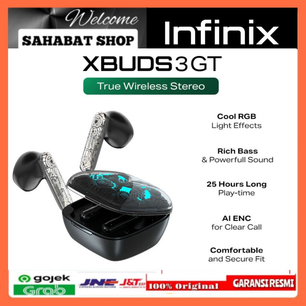 Jual Infinix TWS Xbuds GT 3 - XE 30-Garansi Resmi | Shopee Indonesia
