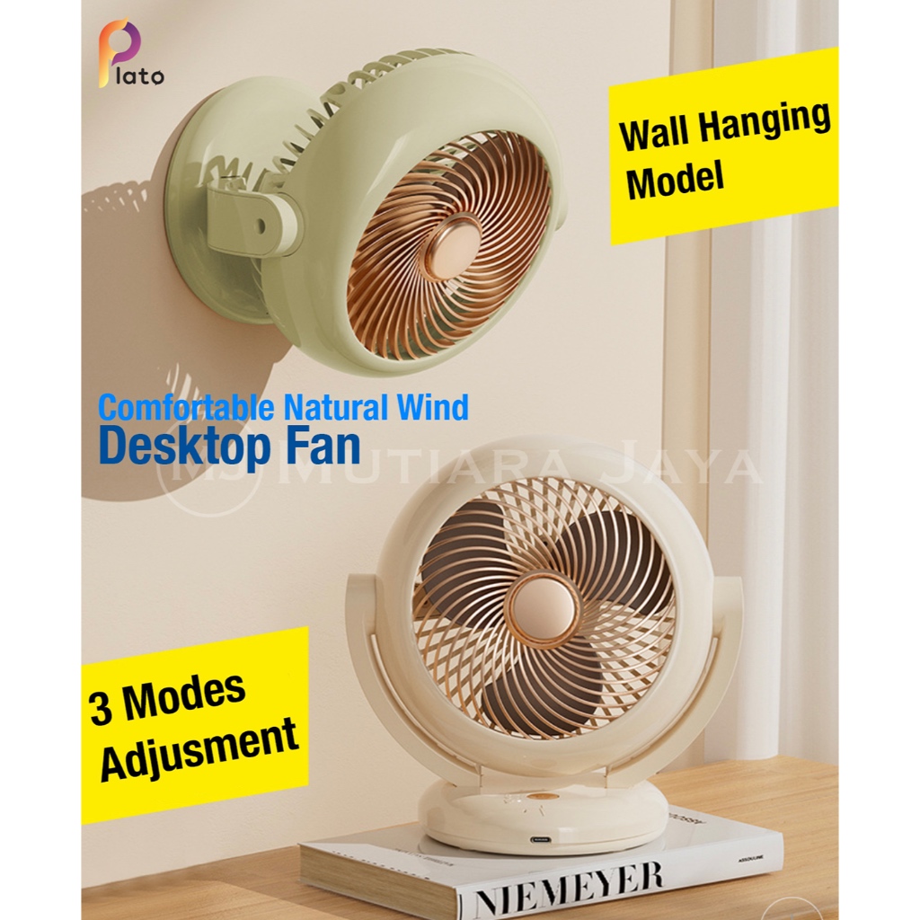 Jual PLATO Kipas Angin Meja Dinding Tembok Portable Kipas USB Fan | Shopee Indonesia