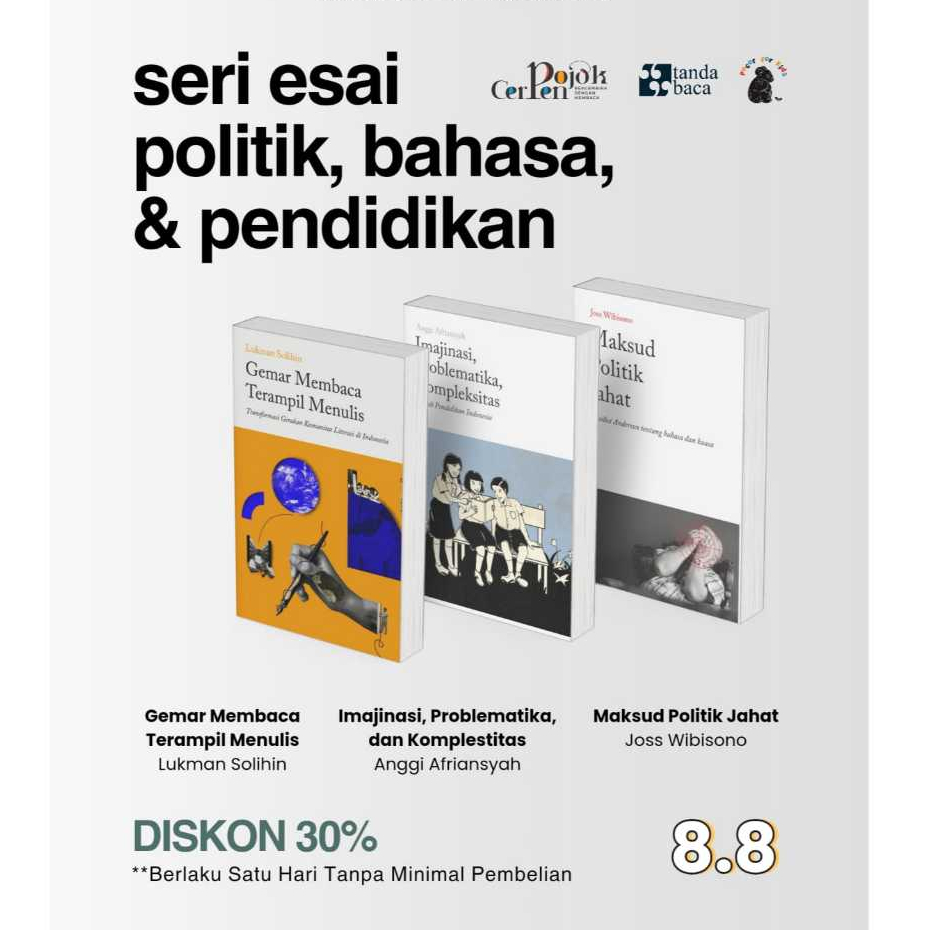 Jual Seri Esai Politik, Bahasa, & Pendidikan; Gemar Membaca Terampil ...