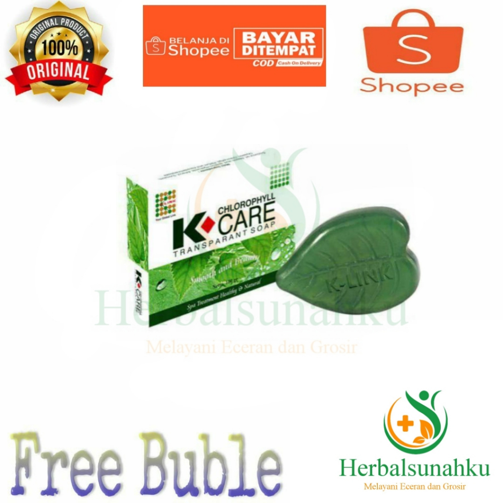 Jual Sabun Chlorophyll K-Link care Transparent Soap (Sabun K-link) | Shopee Indonesia