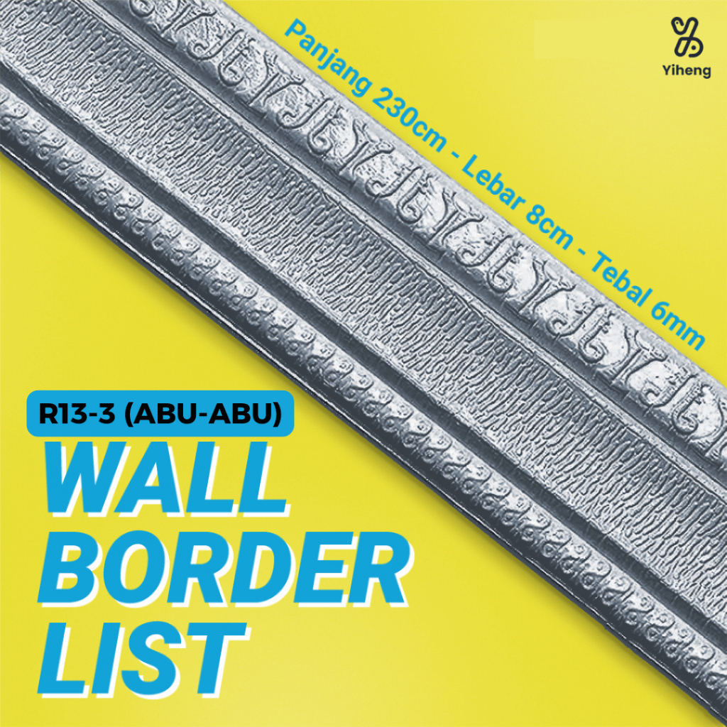 Jual R13-3 - Wall Border List Border Foam Border List Wallpaper Plafon ...