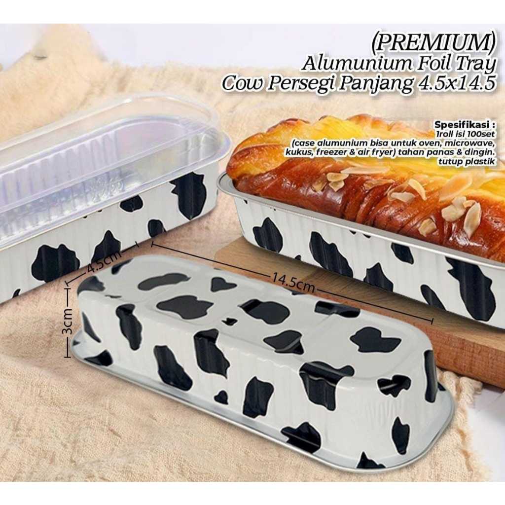 Jual Premium Alumunium Foil Tray Persegi Panjang 4,5 x 14,5| Korean ...