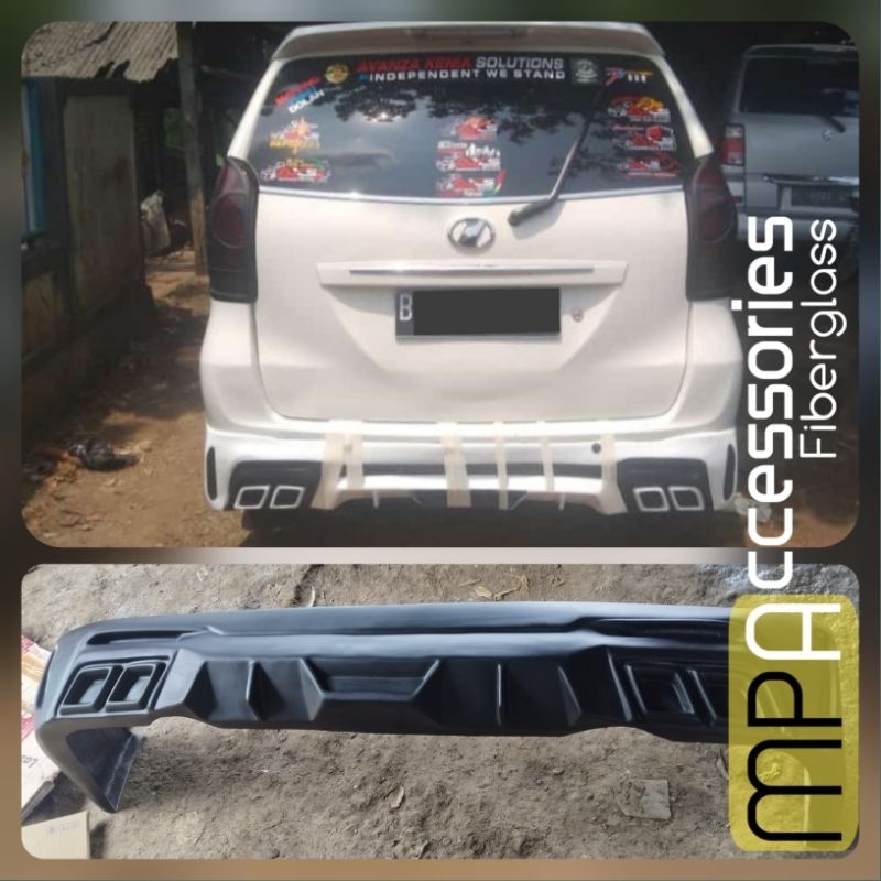 Jual Bodykit bumper bemper belakang khusus Avanza dan xemia 2012-2015 ...