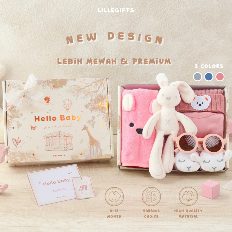 Jual LILLEGIFTS - Premium Hampers Bayi Kado Baby Girl & Boy Kado ...