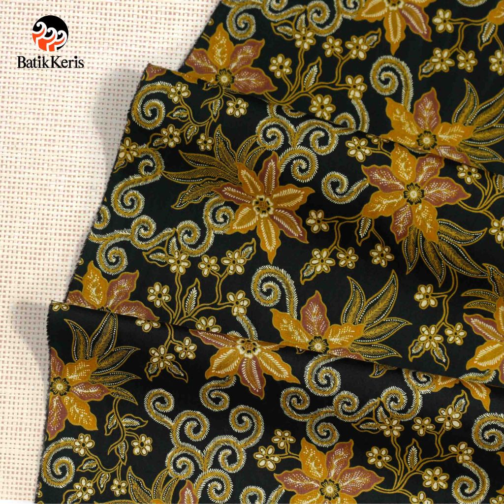 Jual Batik Keris Bahan Potongan Puspo Mewangi | Shopee Indonesia