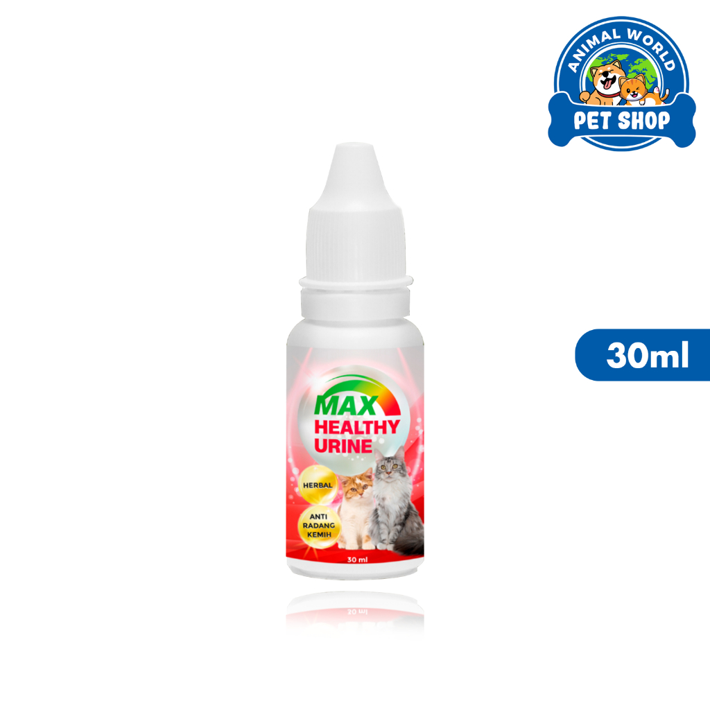 Jual Obat Kucing MAX HEALTHY URINE 30ml | Shopee Indonesia