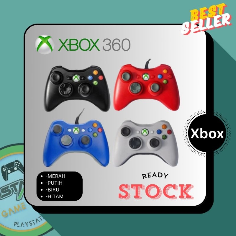 Jual Stik Xbox 360 Wired Pc Controller On Windows | Shopee Indonesia