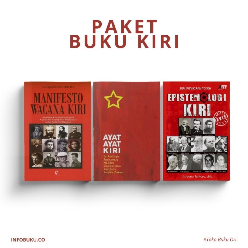 Jual Paket Buku Kiri Original (infobuku) | Shopee Indonesia