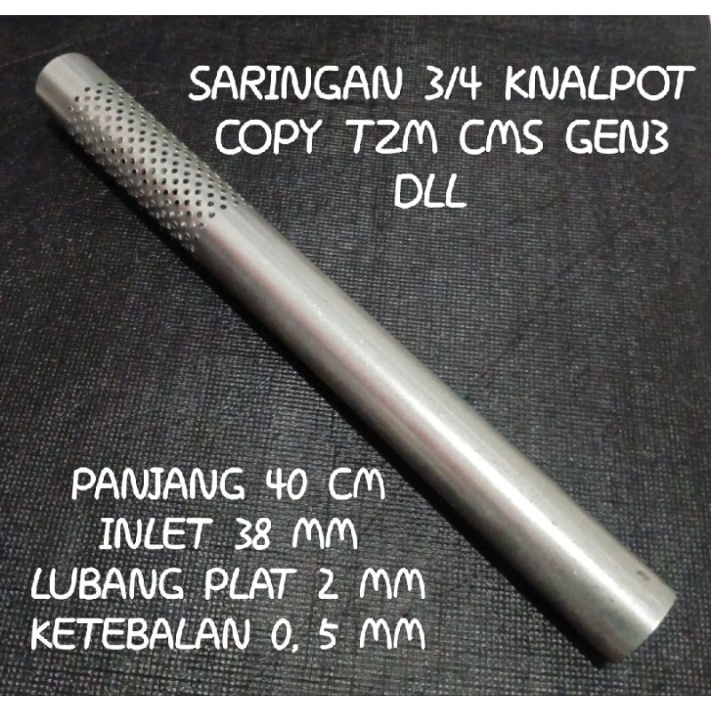Jual Saringan knalpot racing copy 1/4 CMS gen 3 tzm vnd zrc MDM dr ...