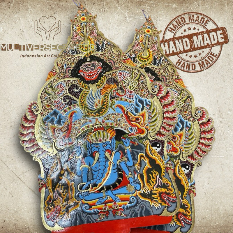 Jual MULTIVERSECRAFTID Wayang Alusan Gunungan Ganesha Premium Bahan ...