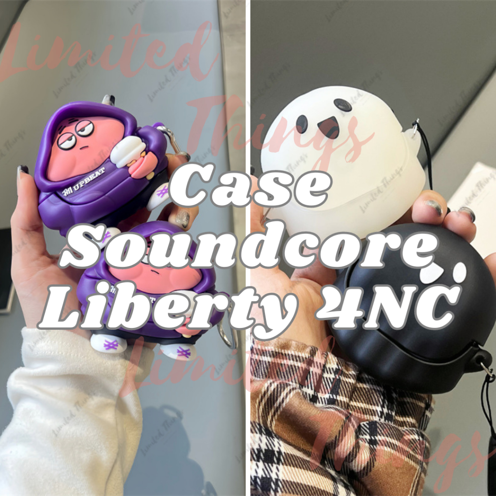 Jual Protector Soft Case Soundcore Liberty 4NC Character Buds Case ...
