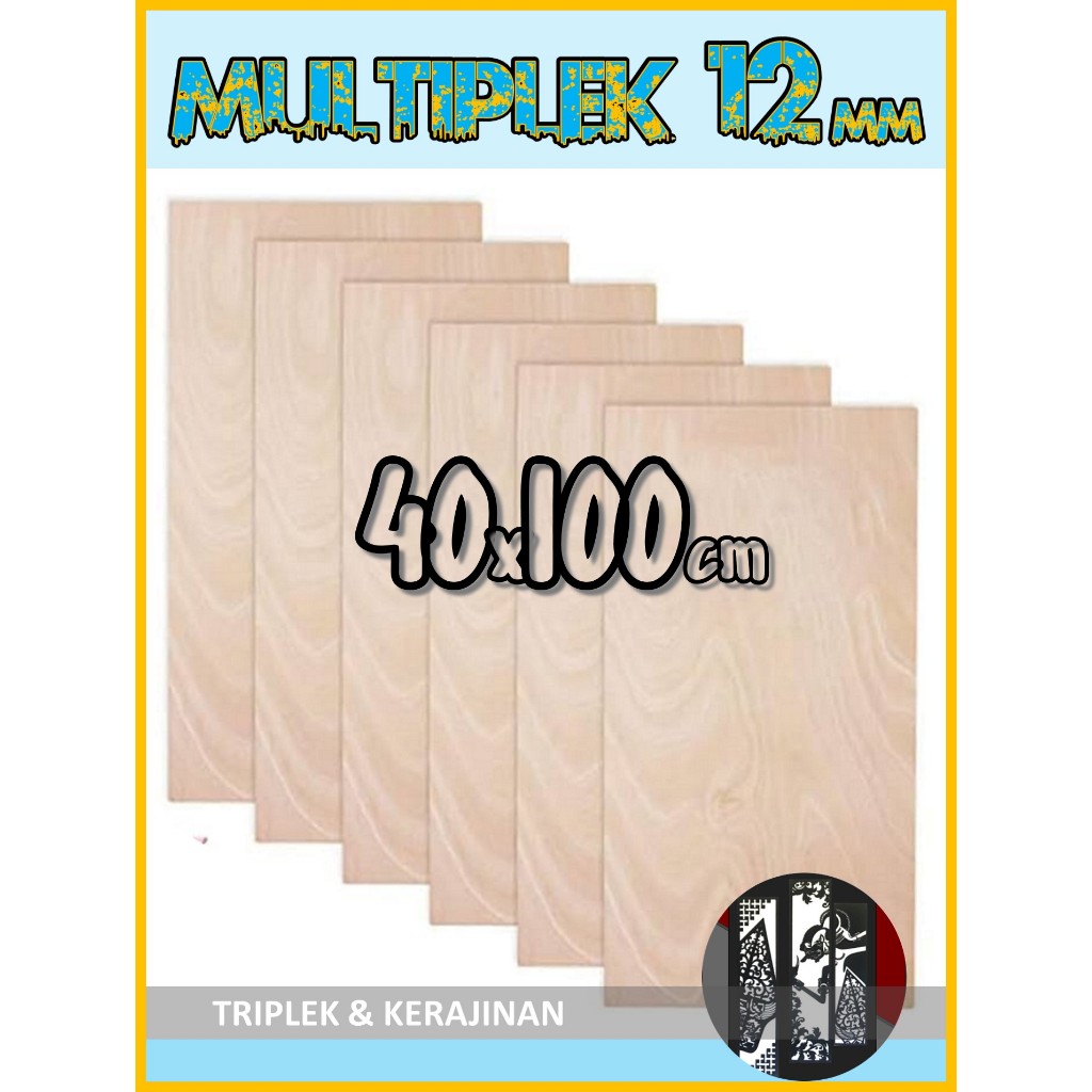Jual Triplek 12mm 40x100 cm | Multiplek Plywood 12 mm 40x100 | 40 x 100 ...