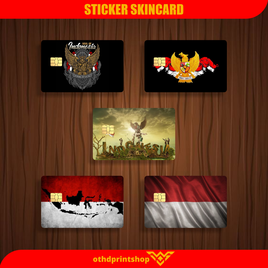 Jual Stiker Skin Kartu Atm Tema Indonesia Special Edition | othdart ...