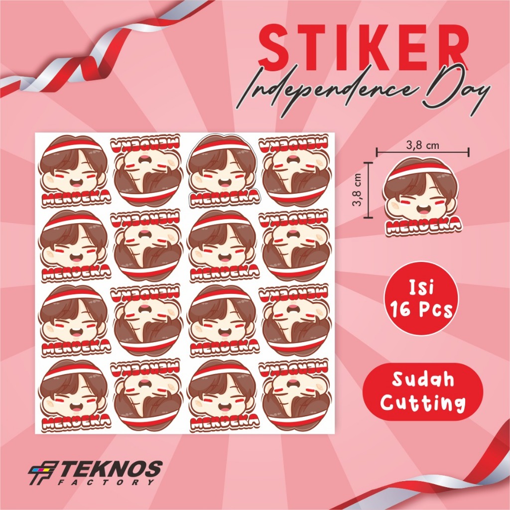 Jual STIKER PIPI 17 AGUSTUS SPESIAL KEMERDEKAAN INDONESIA | Shopee ...
