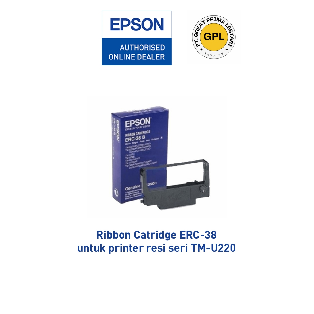 Jual Epson Ribbon Catridge ERC-38 ERC 38 - Ribbon Pita Printer Epson ...