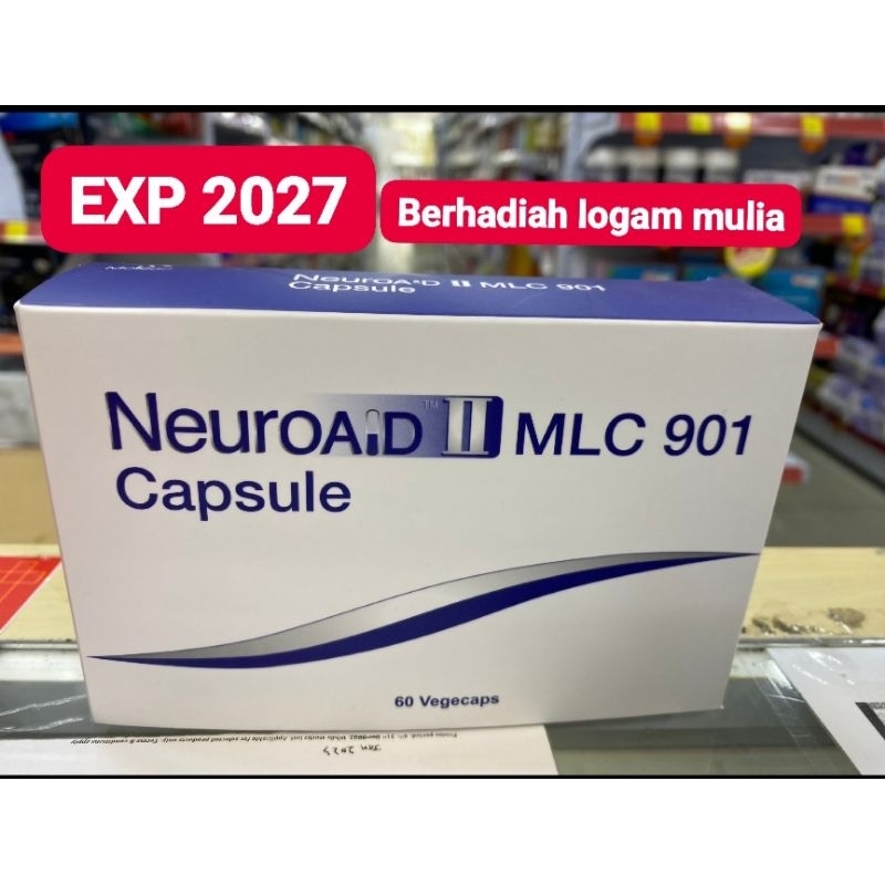 Jual NEUROAID II MLC 901 Moleac 60' Vegetarian capsule | Shopee Indonesia
