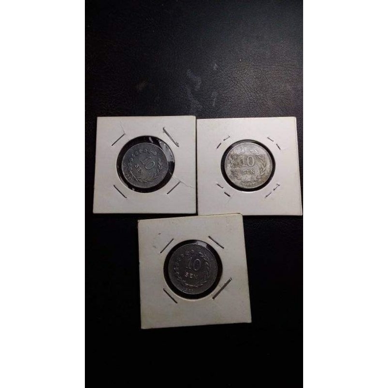 Jual koin kuno 10 sen IRBA sukarno | Shopee Indonesia