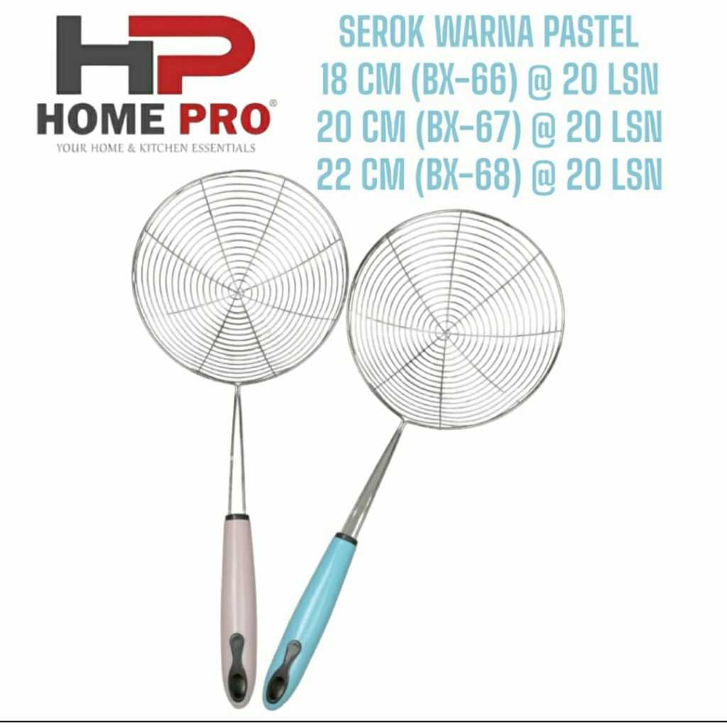 Jual Serok Gorengan Stainless steel / Serok Parabola Saringan Warna ...
