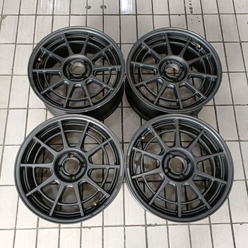 Jual Velg Mobil Second Hsr Boafeo Ring 17 Lebar 7.5 pcd 4x100 Et42 Velg Aja | Shopee Indonesia