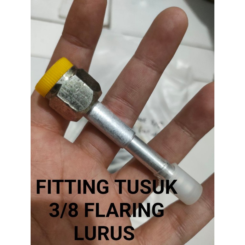 Jual FITTING TUSUK 3/8 FLARING LURUS | Shopee Indonesia
