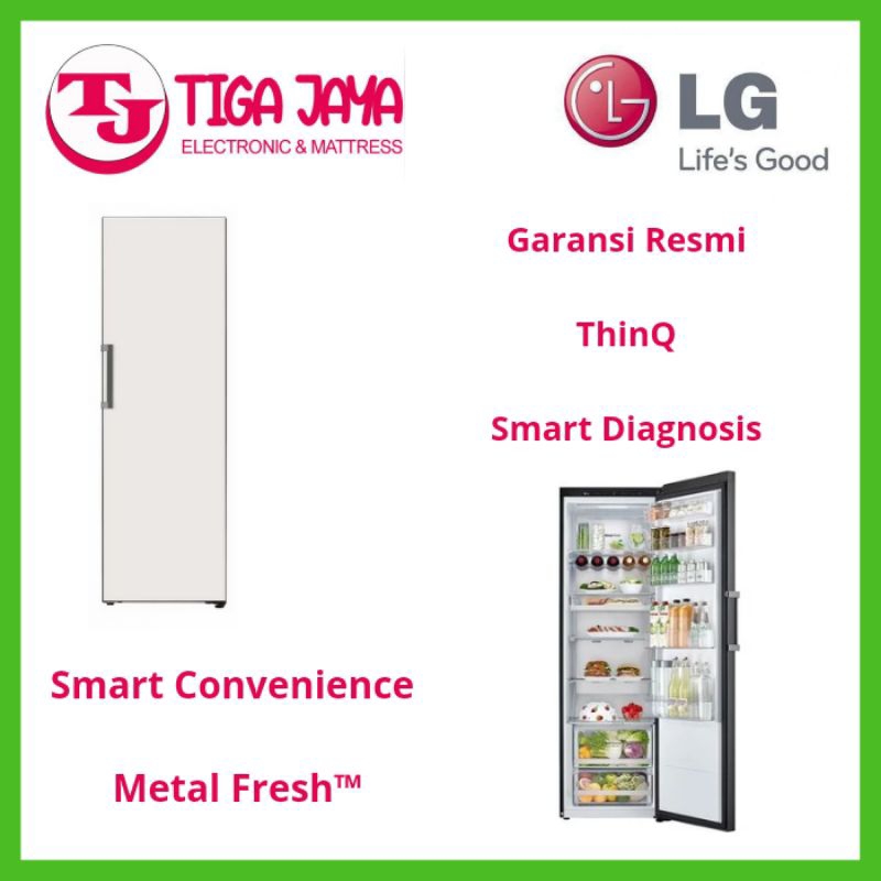 Jual LG GCB411FGPB KULKAS 1 PINTU LARDER OBJET COLLECTION SMART ...