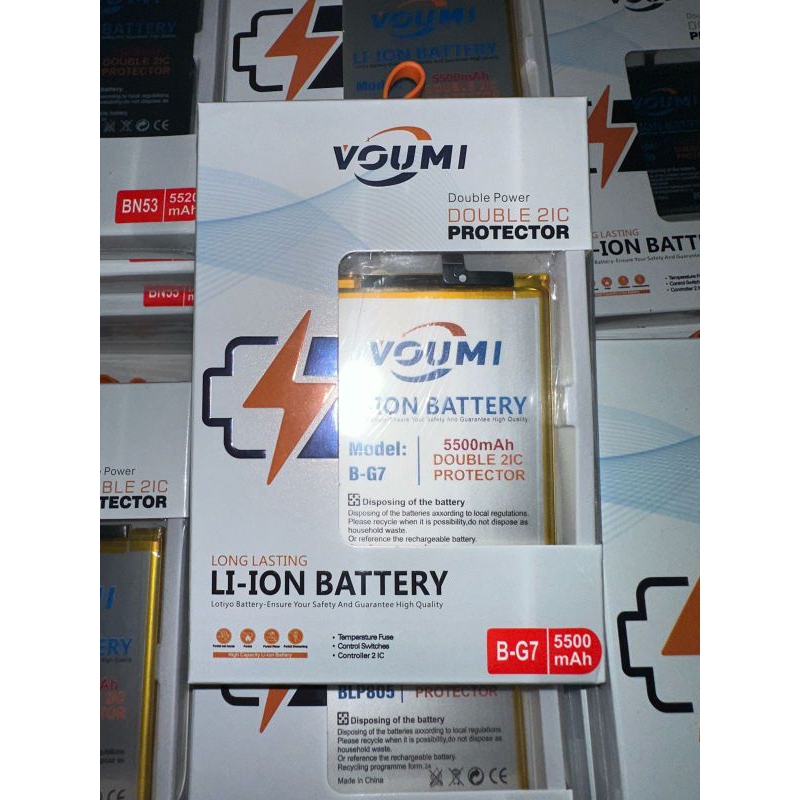 Jual Battery Original VIVO B-G7 DOUBLE 2 IC (Y11 / Y12 / Y15 / Y17 / Z1 ...