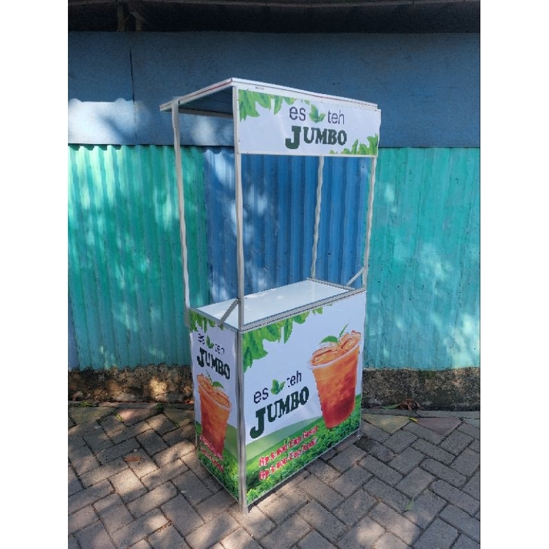 Jual Gerobak Lipat Large/ Booth Portable/ Booth Lipat/ Minimalis ...