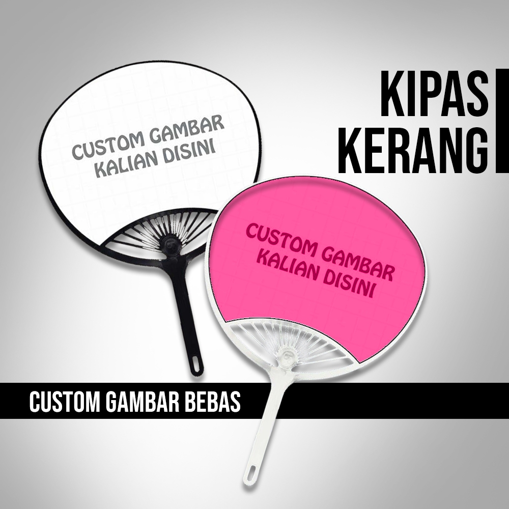 Jual Kipas Kerang Uchiwa / Kipas Event Desain Custom Untuk Berbagai ...