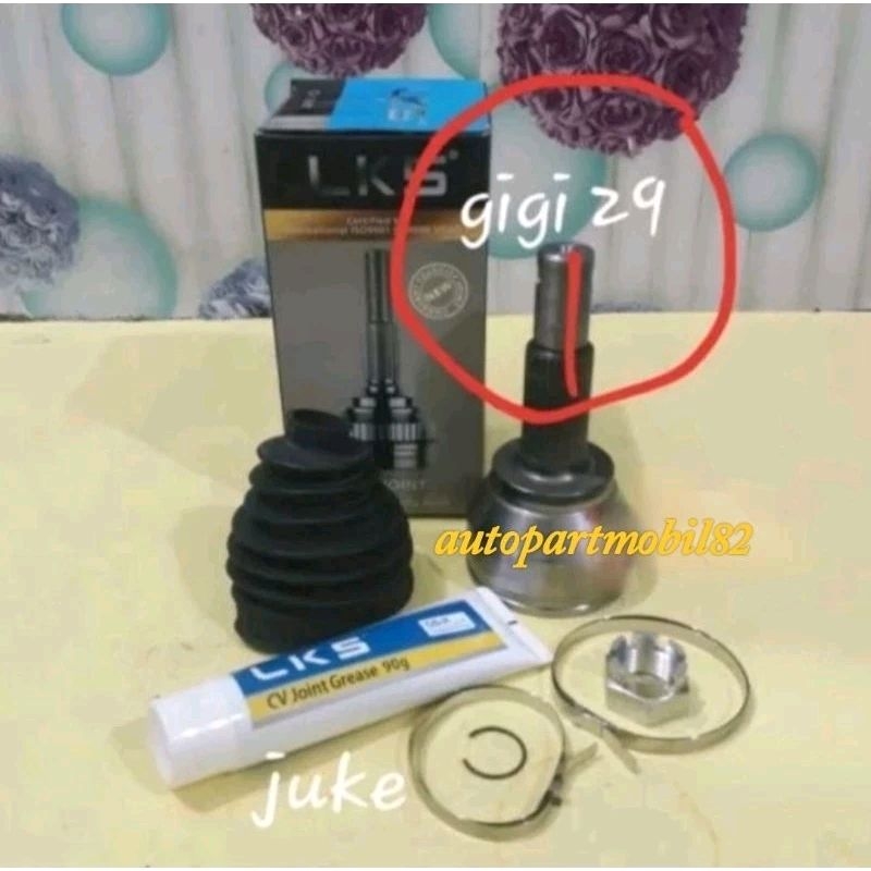Jual CV Joint Luar As Roda Depan Luar Nissan Juke | Shopee Indonesia