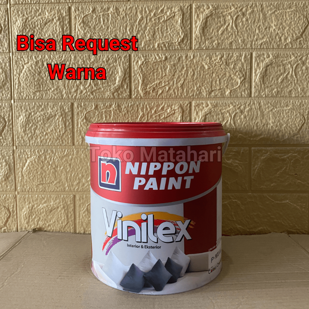 Jual Cat Tembok Nippon Paint Vinilex Tinting 5 kg | Shopee Indonesia
