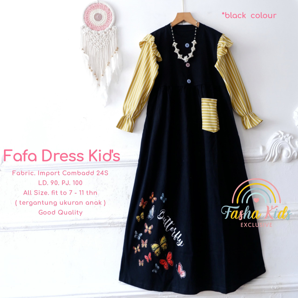 Jual Shopakids Happy Nabila Dania Kaluna Fafa dress kids Dress Anak ...